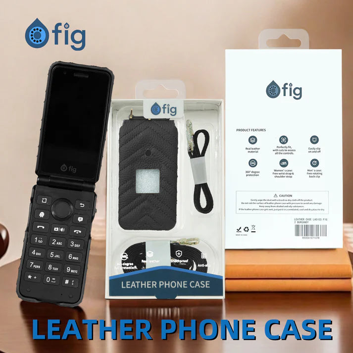 FIG leather case Flip 2 – Kosher Cell Inc