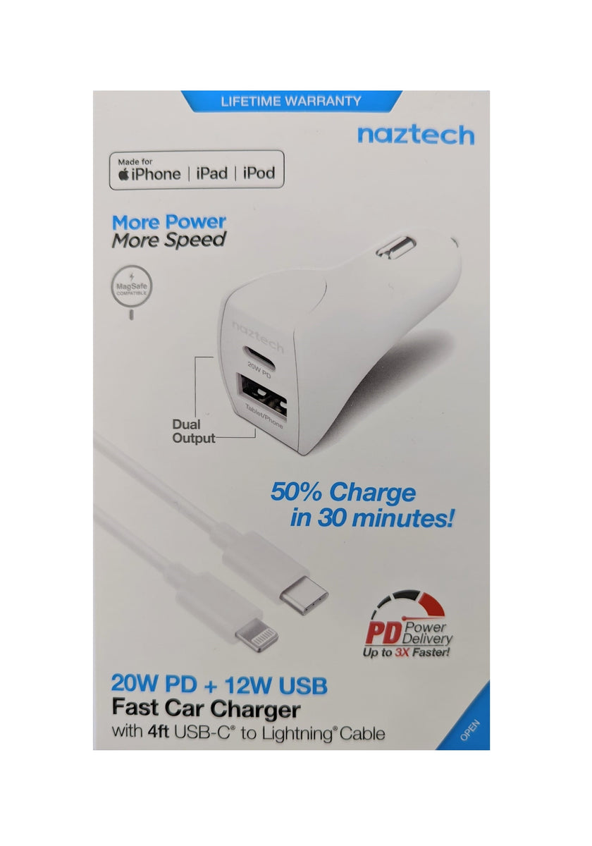 Naztech Fast Wall Charger – Kosher Cell Inc